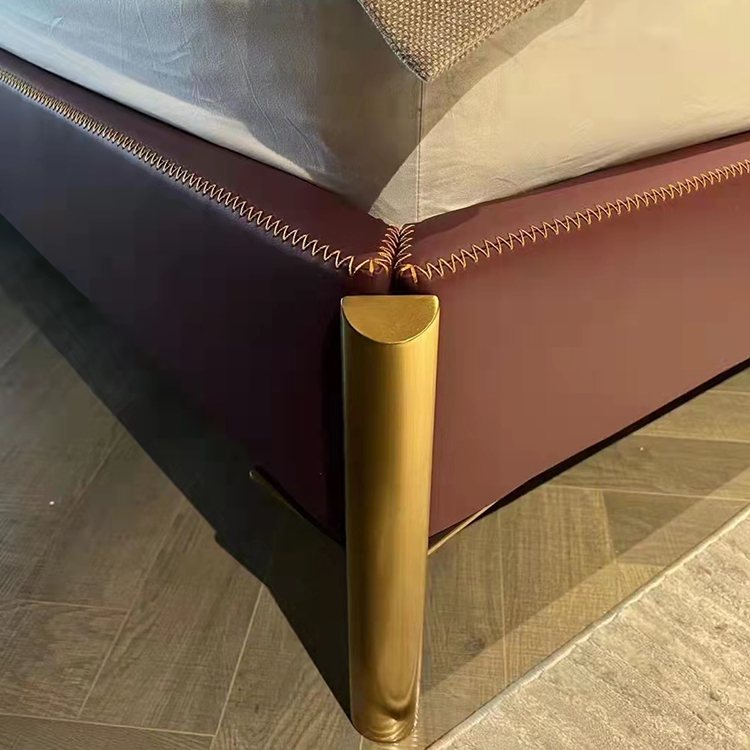 Italian Minimalist Envelope Bed - JuYi Furniture