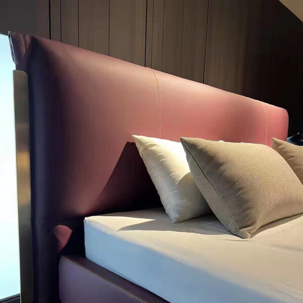 Italian Minimalist Envelope Bed - JuYi Furniture